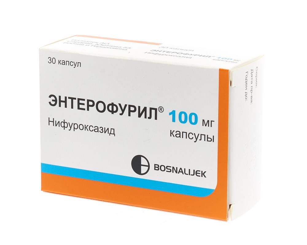 Энтерофурил капсулы 100мг №30 купить в Санкт-Петербурге по цене от 391 ...
