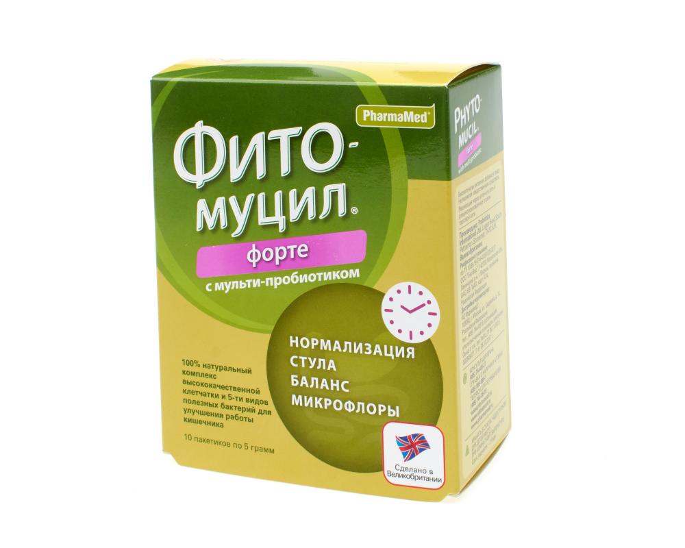 Фитомуцил Сорбент Форте порошок пак. 5г №10 купить в Москве по цене от ...