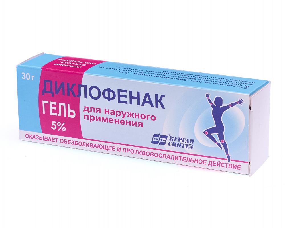 Диклофенак-Акос гель 5% 30г купить в Санкт-Петербурге по цене от 180 рублей